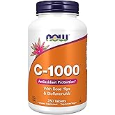 Amazon.com: NOW Foods Supplements, Vitamin C-1,000 with Rose Hips ...
