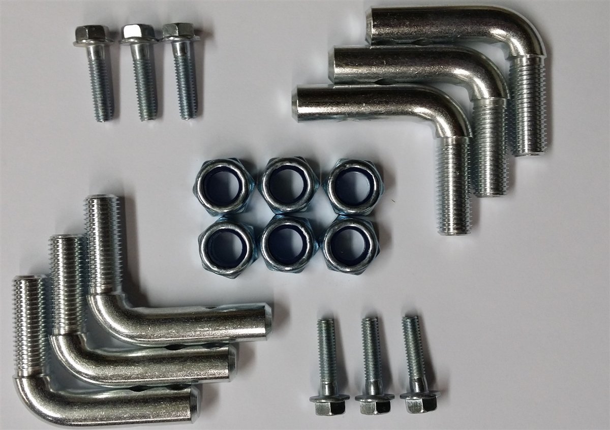 Motorcycle & ATV Polaris RZR L Bolt Tree Bar Hardware Kit Parts