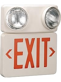 Commercial Lighted Exit Signs | Amazon.com | Lighting & Ceiling Fans ...
