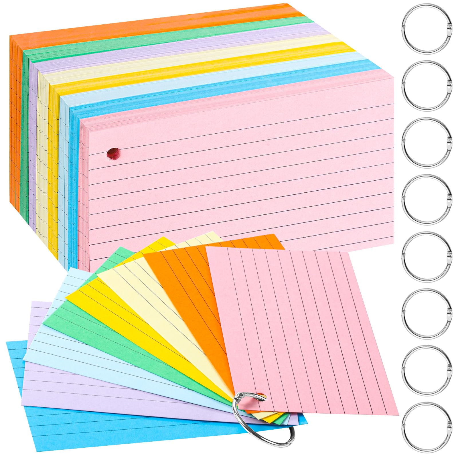 Mua BESARME 400 Pieces Colored Index Cards 3x5 Inch Index Cards with ...