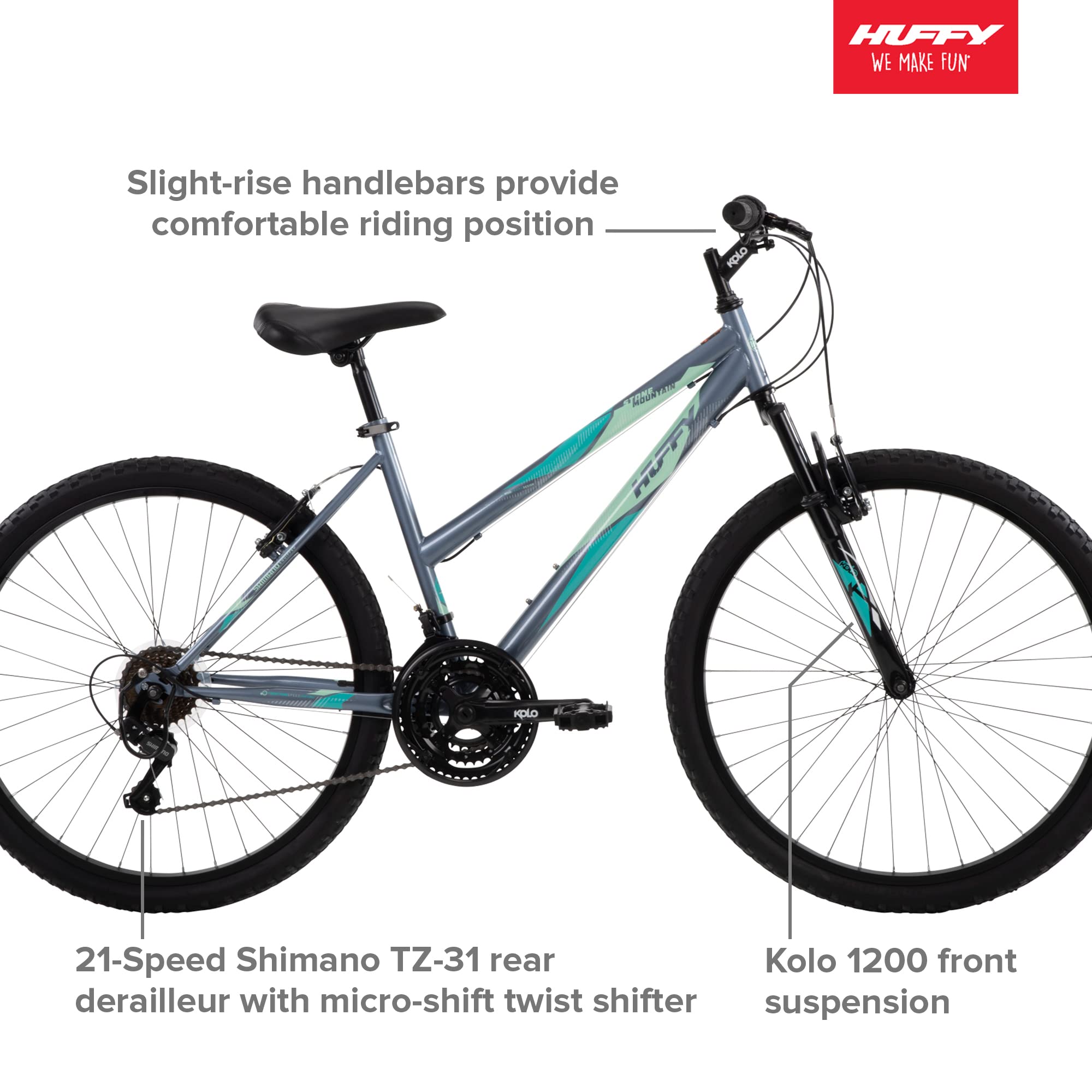 Mua Stone Mountain Hardtail Mountain Bike for Boys/Girls/Men/Women, 20"/24"/26" Sizes, 6 or 21 ...