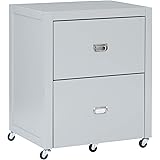 Amazon.com: Linon White Rolling Sadie File Cabinet : Office Products