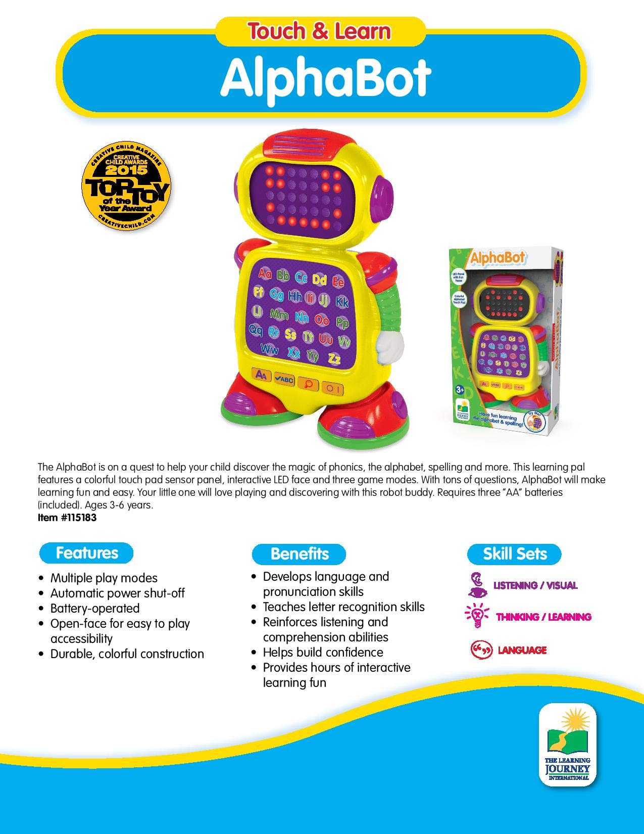Mua The Learning Journey Touch Learn Alphabot Interactive