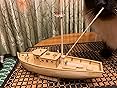 Amazon.com: HAPYLY Scale DIY Hobby Wooden Ship Science Equipmen ...