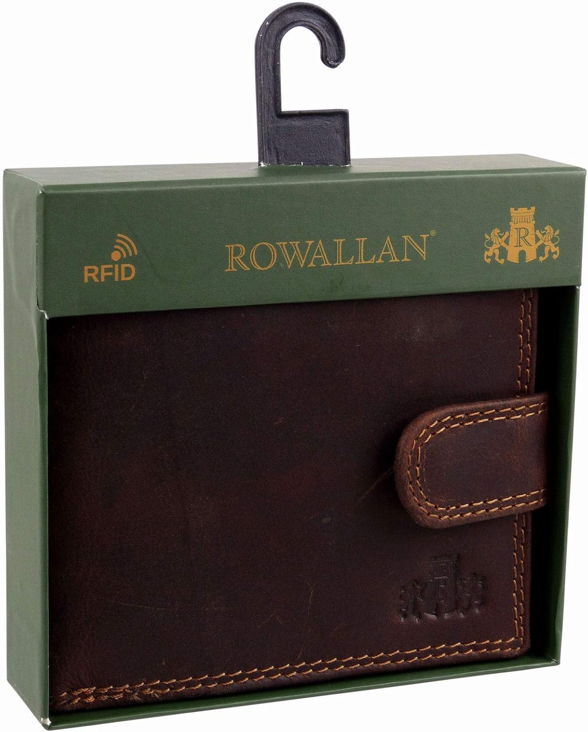 Rowallan of Scotland Mens Bi-Fold Tabbed Hunter Wallet (Cognac) – BigaMart