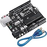 ELEGOO UNO R3 Placa ATmega328P con cable USB (compatible con Arduino) para Arduino : Amazon.com ...