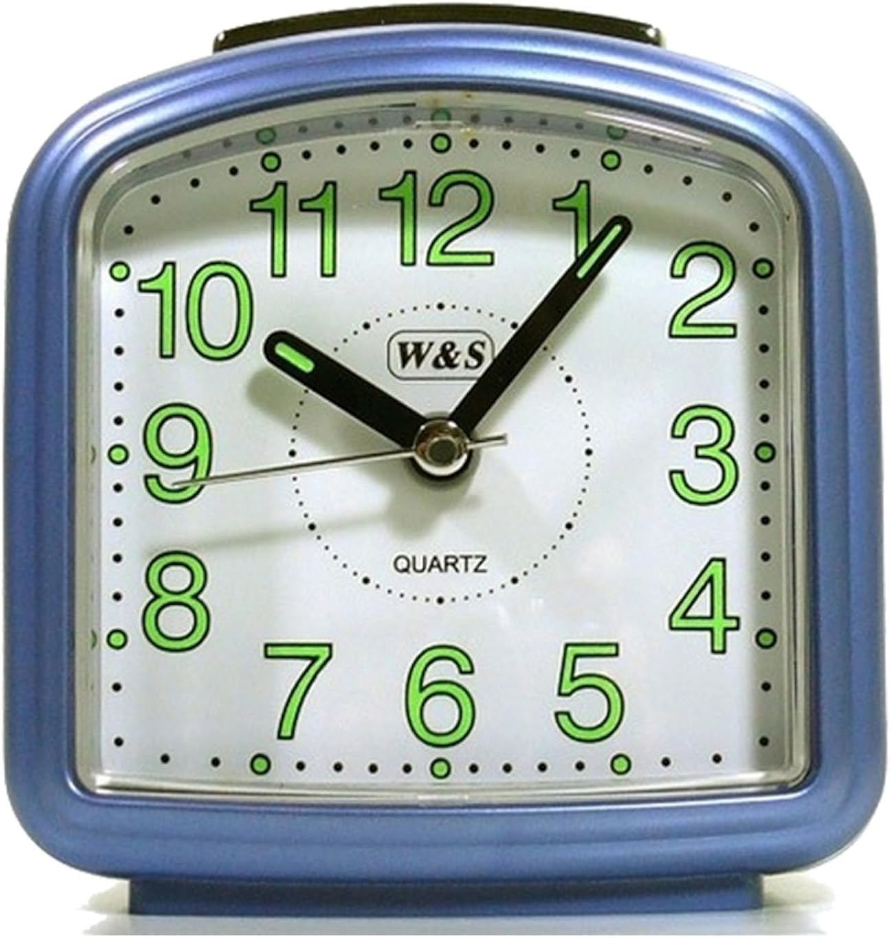 W&S Analog wecker 200703-blau: Amazon.de: Uhren