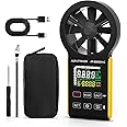 Amazon.com: Rechargeable Anemometer, HVAC Anemometer Waterproof Anemometer Color Touch-Screen ...