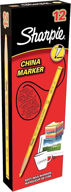 Sharpie - Caja de marcadores de cera blanda (12 unidades, color ...