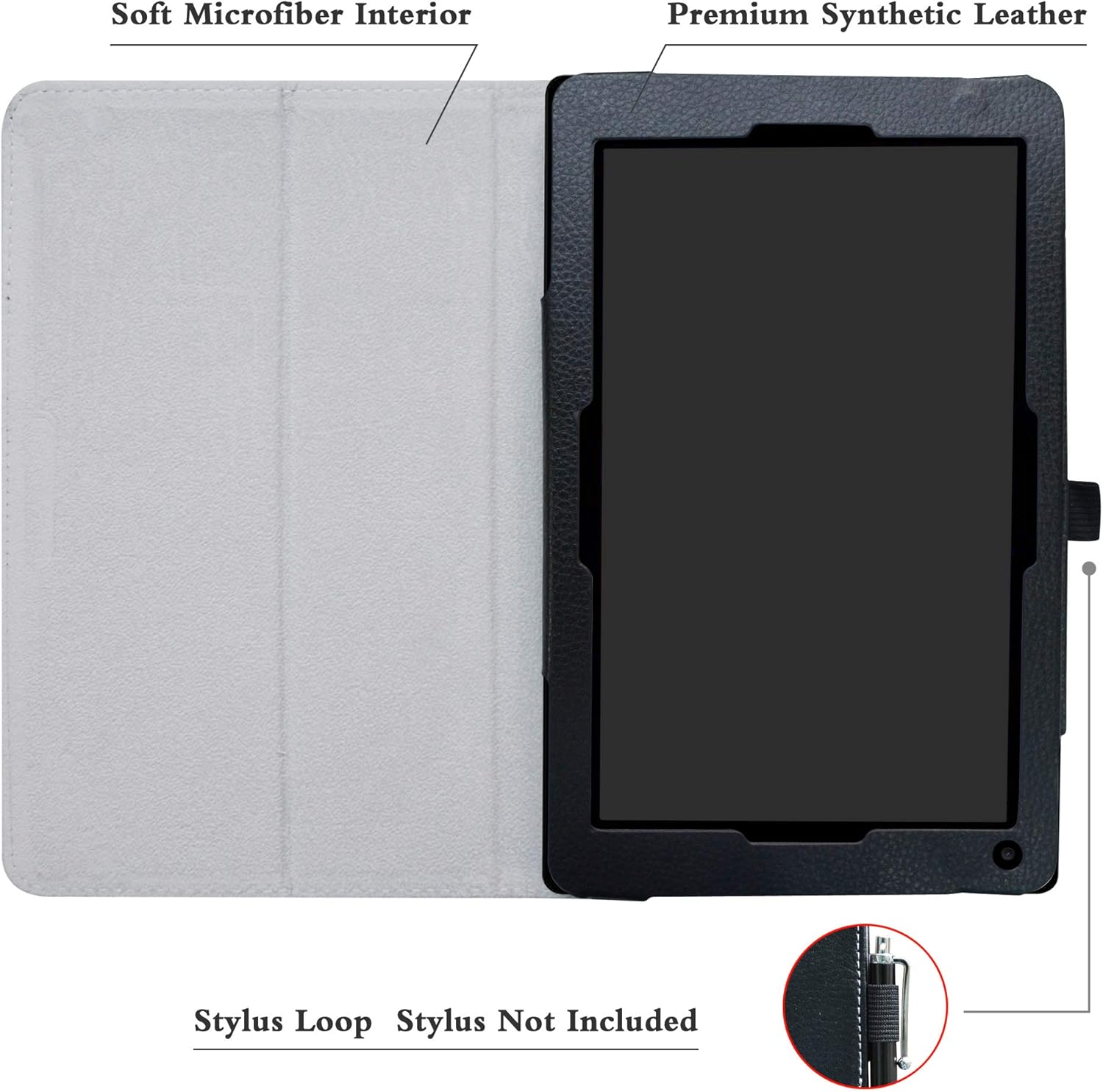 Alba 10 Inch Case,Labanema Stand Folio Case Cover for Alba 10 Inch ...