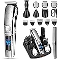 Amazon.com: Ufree Beard Trimmer for Men, Waterproof Electric Nose Hair ...