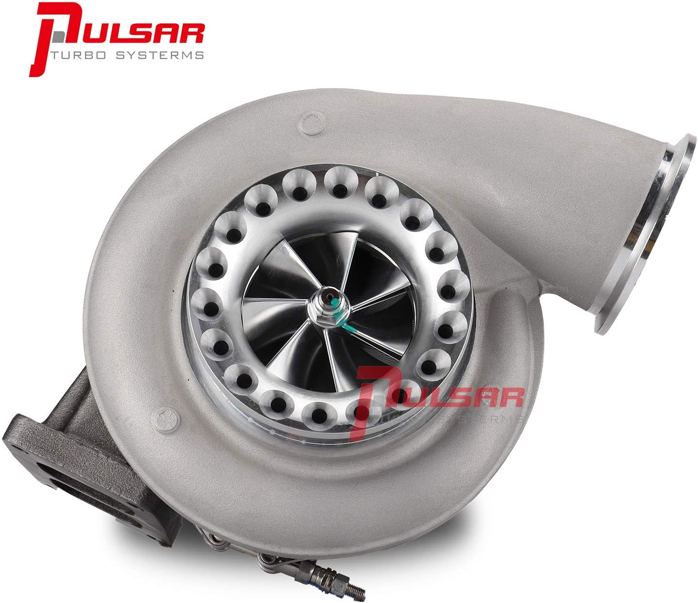 Amazon.com: PULSAR Billet S480 Turbo T6 Twin Scroll 1.32A/R 96mm ...