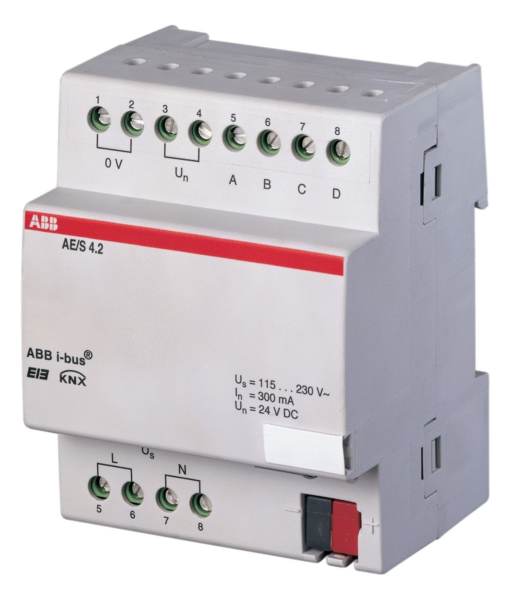 Abb, Ingresso Analogico Eib/Knx a 4 Canali Ae/S4.2, Reg - 8301013 ...