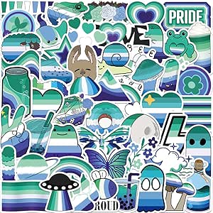 Amazon.com: MLM Vincian Pride Stickers,LGBT Pride Vinyl Stickers ...
