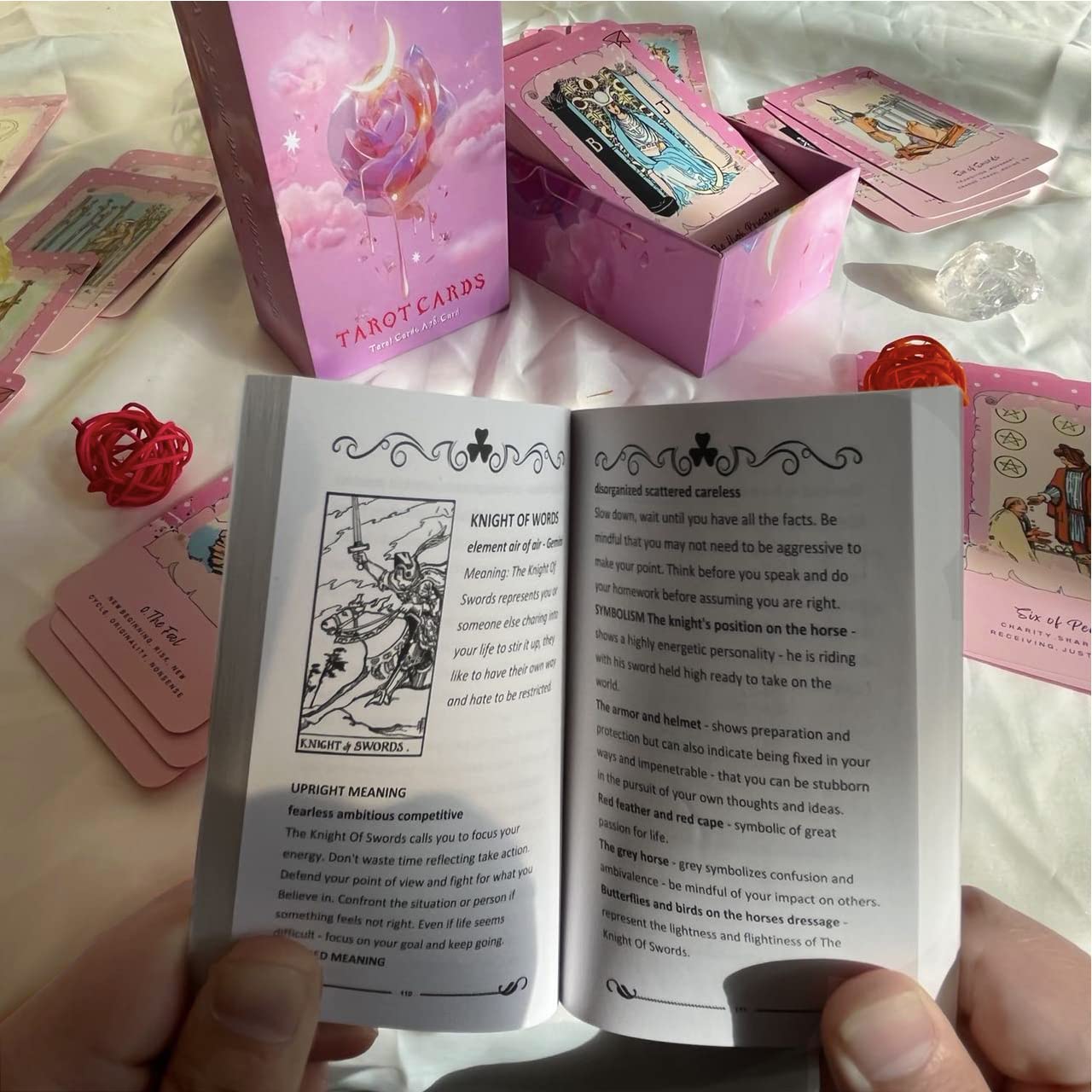 Mua sishui Tarot Cards Deck with Guidebook- Traditional Standard Tarot ...