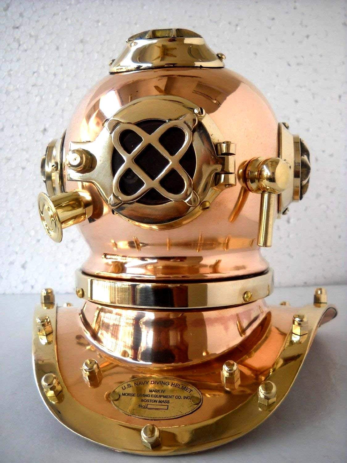 Antique Reproduction Sea Diver Decorative Diving Helmet Desk Nautical ...