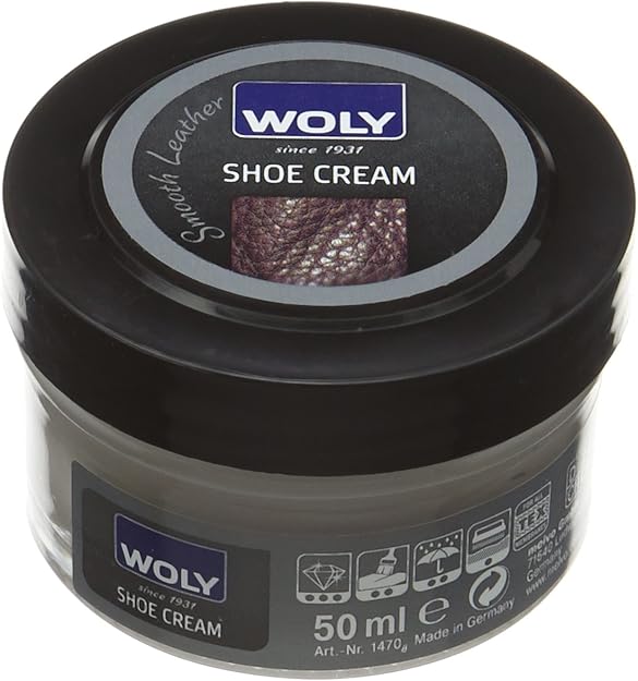 Woly Unisex-Adult Shoe Cream Treatments and Polishes 1470357 Smoke ...