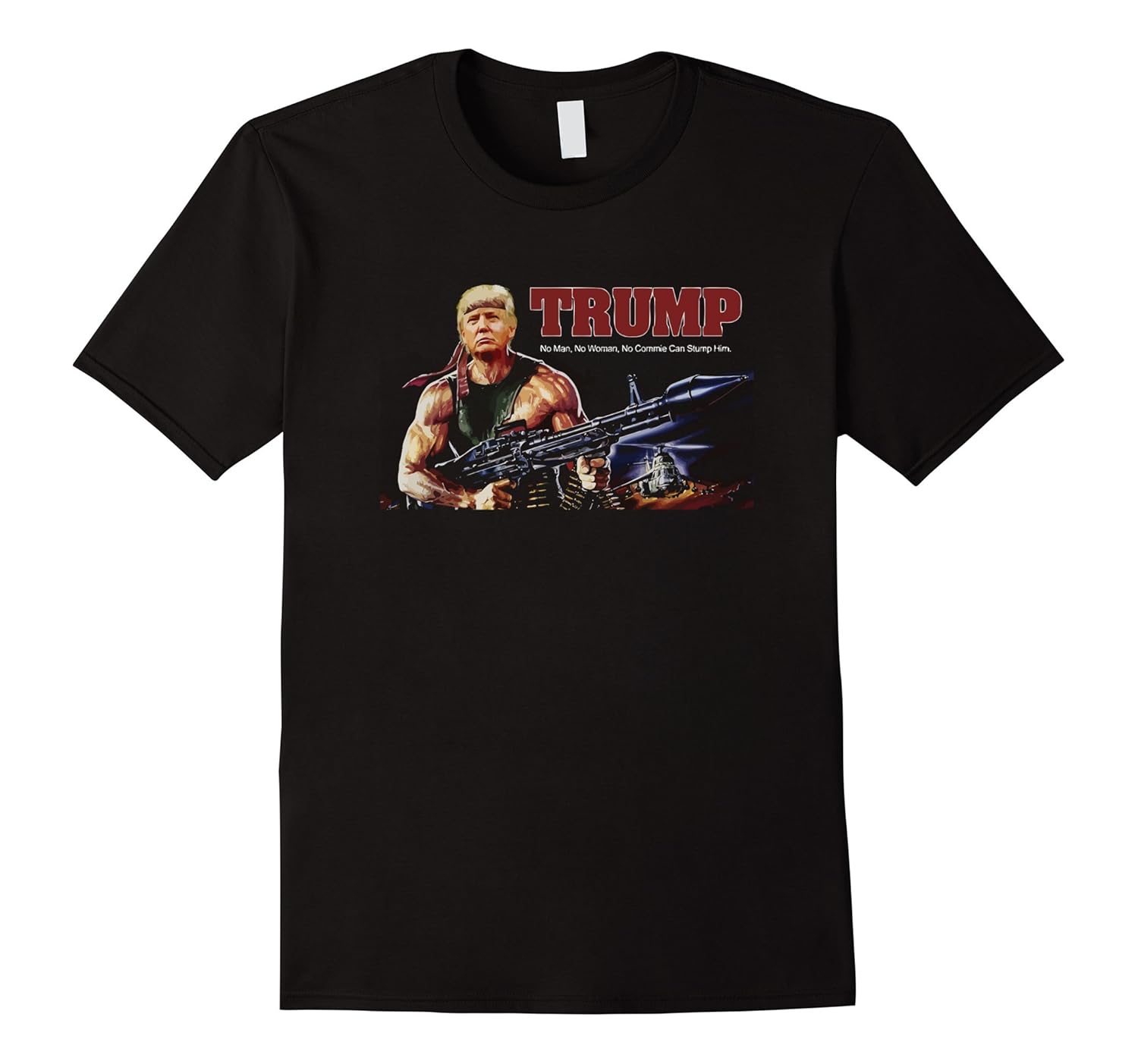 Rambo Trump T-Shirt-BN – Banazatee