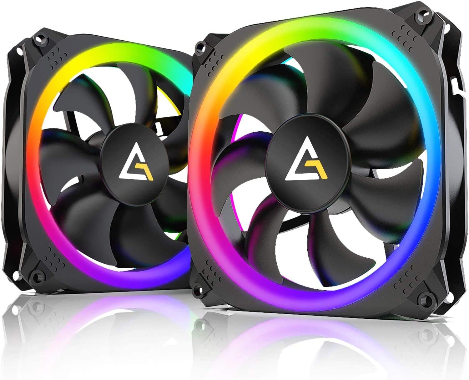 Antec 140mm RGB Case Fan, RGB PC Fans, Addressable RGB Fans, Prizm ...