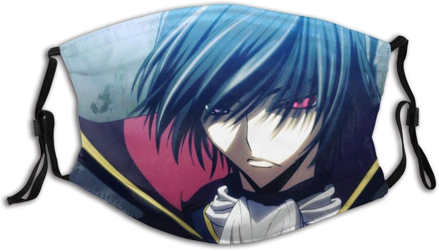 Amazon.com: Code Geass Lelouch Lamperouge Anime Cosplay Face Mask With ...