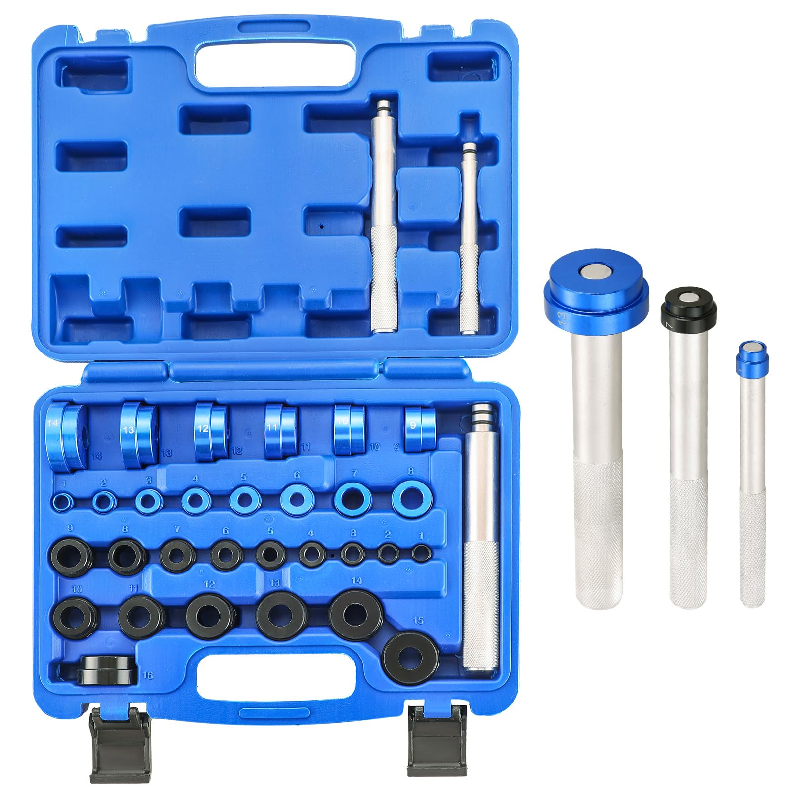 NYXOVA Bearing Press Kit, 33pc Bearing Race and Seal Driver Set with ...