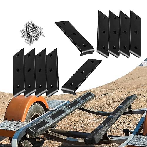 CTMAOYI Boat Trailer bunk Slides,Smoother Boat Bunk Slide Pads, Boat on ...