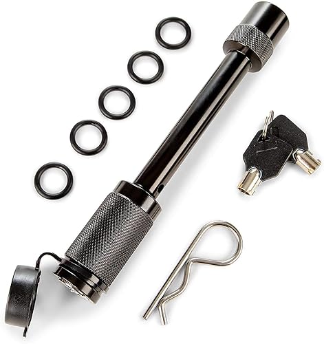 Trailer Hitch Lock - ⅝” Locking Hitch Pin, 2 Keys - Receiver Hitch Lock ...