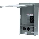 Siemens TL17US Talon Temporary Power Outlet Panel with a 20 and 50-Amp ...