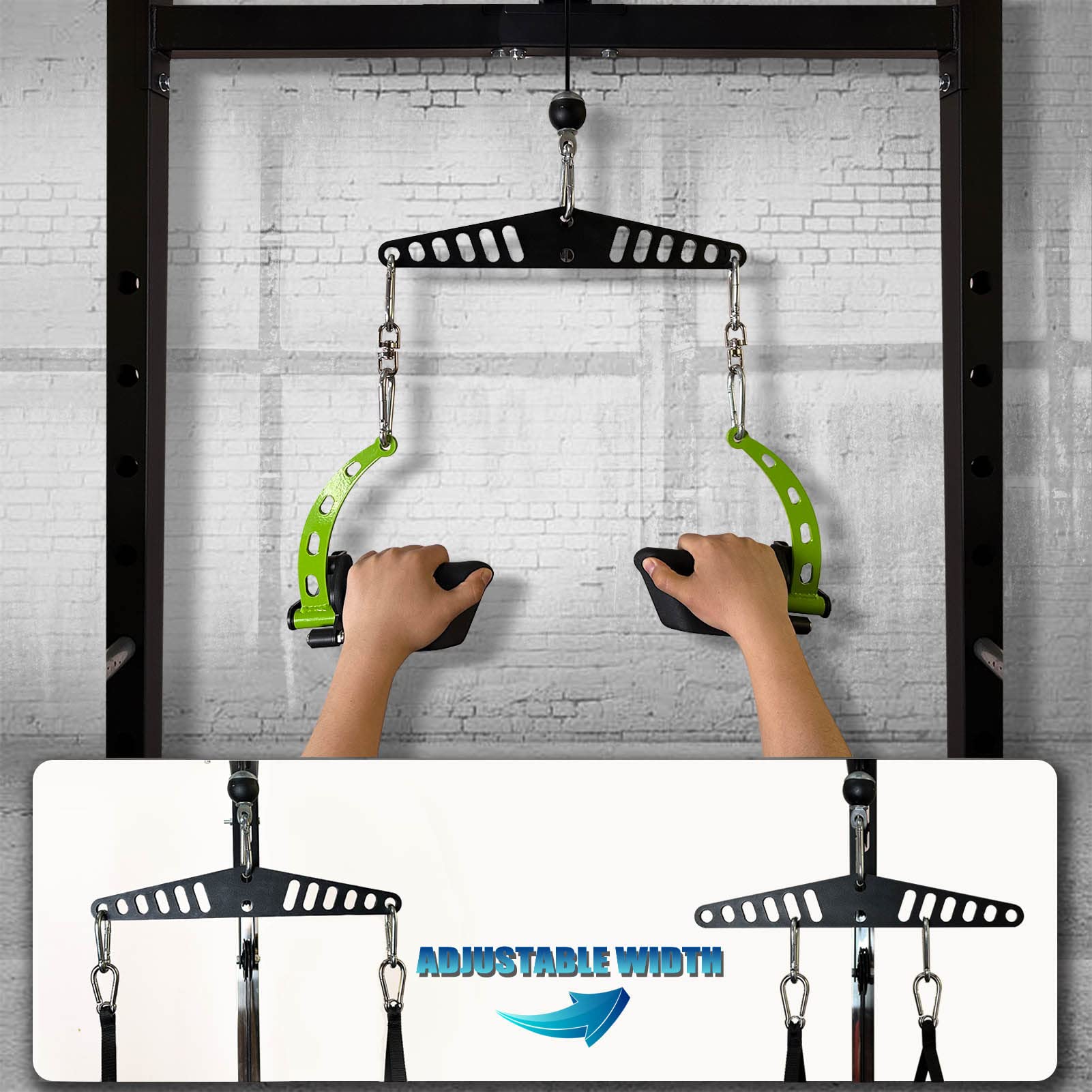 Mua KORIKAHM Multi-Grip Lat Pull Down Bar for Home Gym Fitness ...