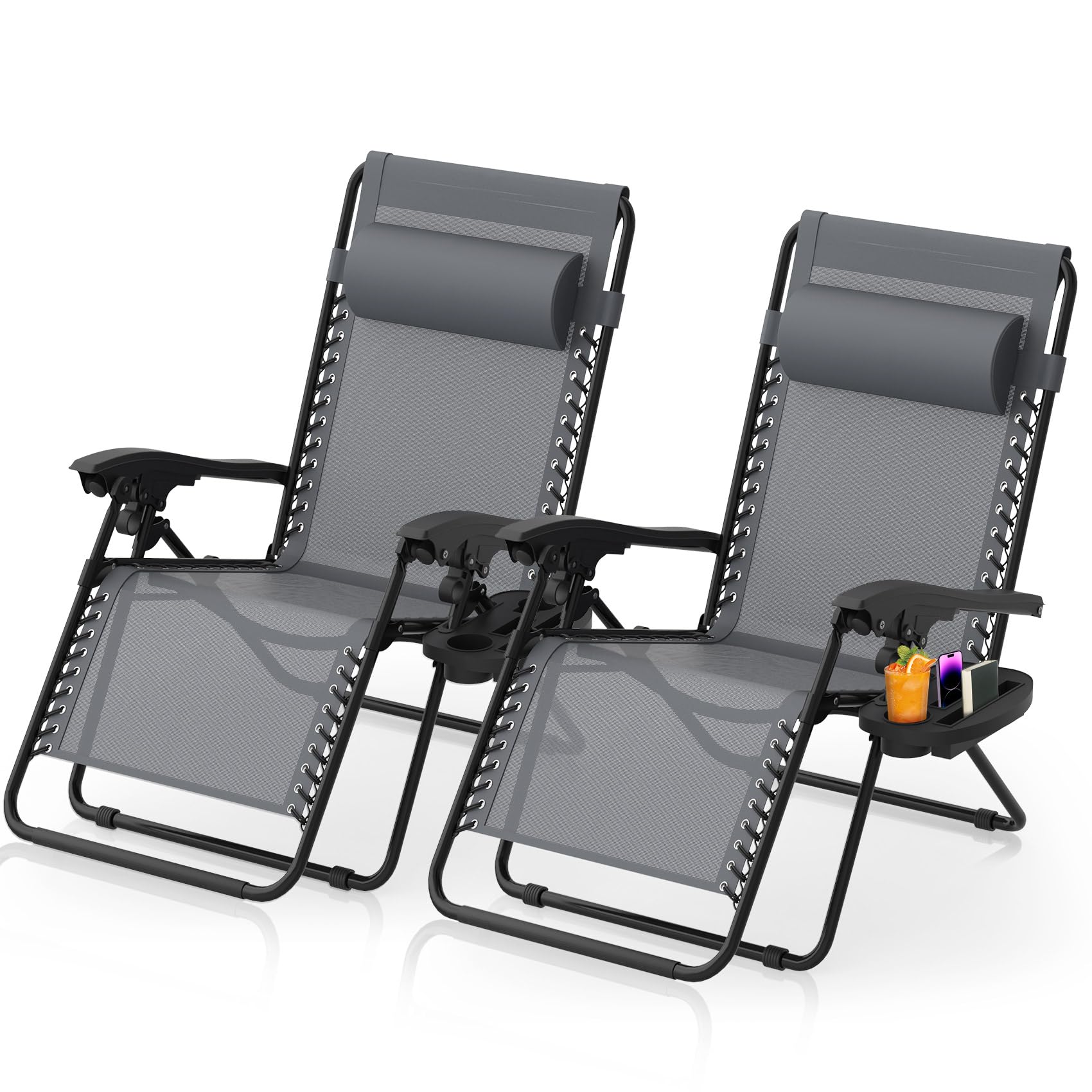 Mua Suteck Zero Gravity Chairs Set of 2, Zero Gravity Lounge Chair w ...