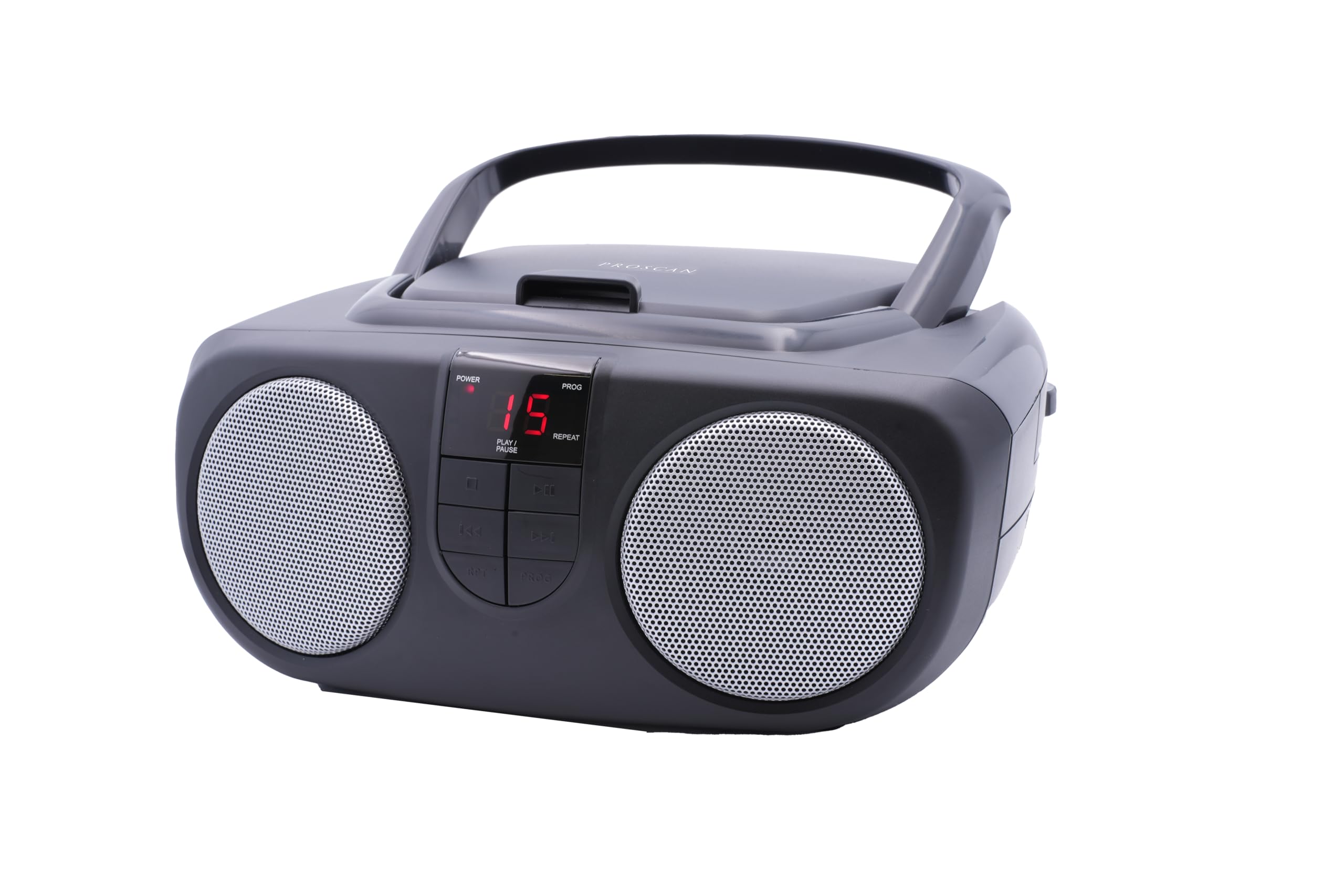 PROSCAN ELITE Portable AM/FM Radio With CD Player (BLACK) - Retro ...