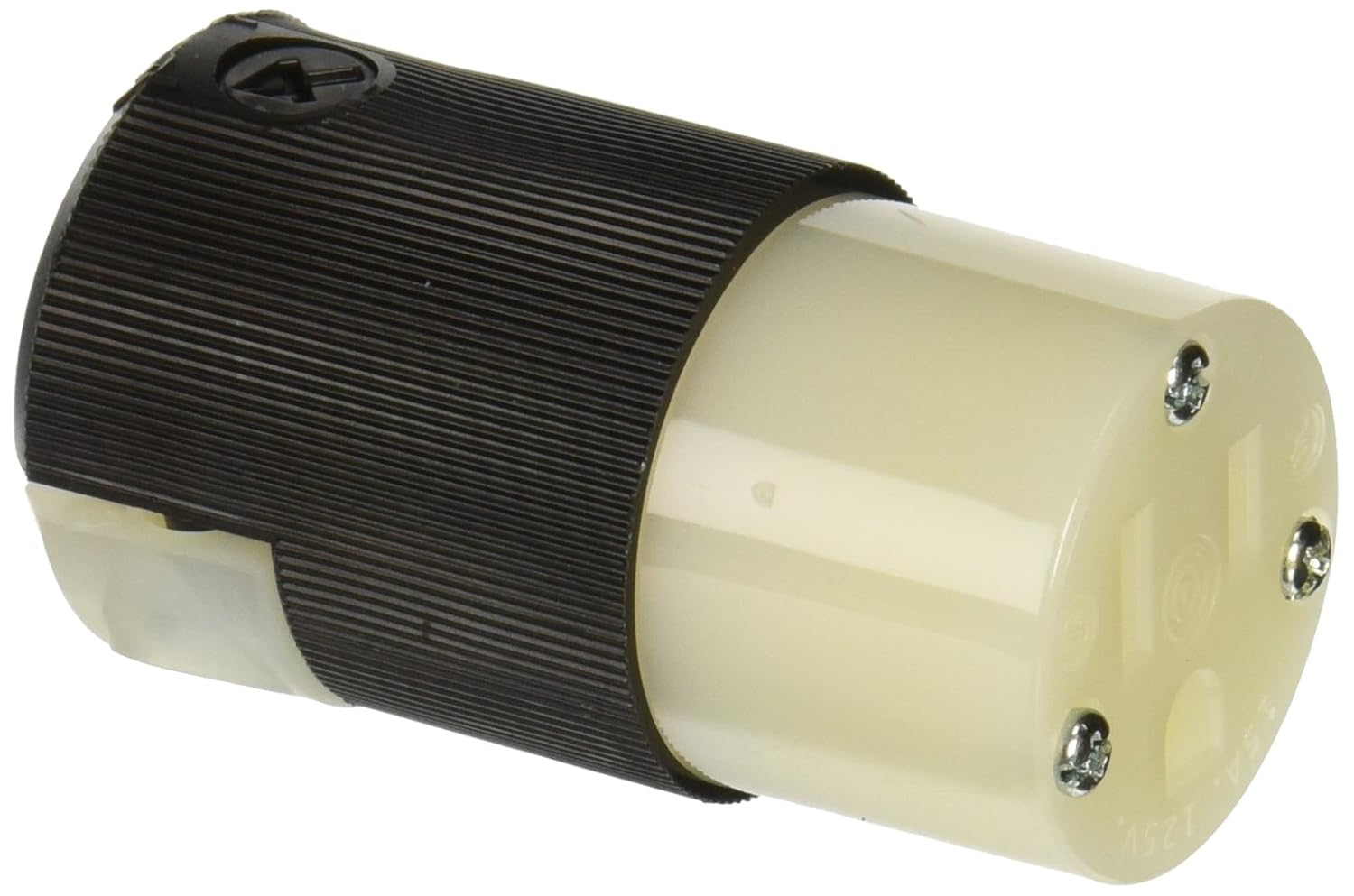 Hubbell HBL5269C Connector, 15 amp, 125V, 5-15R, Black/White: Amazon.ca ...