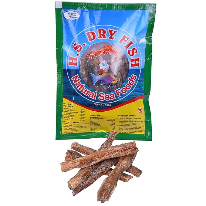 H.S Dry Fish Dry Bombay Duck (500 Gms): Amazon.in: Grocery & Gourmet Foods