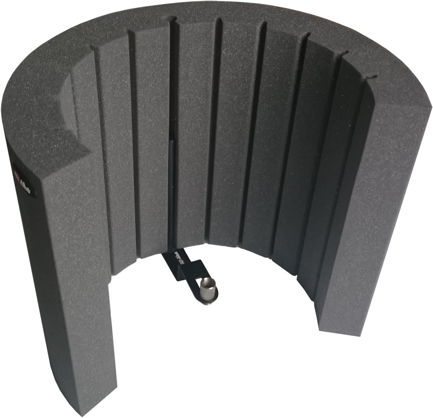 AFMS Pro Acoustic Foam Microphone Screen, Portable Vocal Booth ...