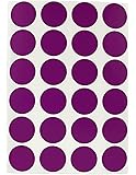 Amazon.com: 3/4" Diameter Purple Circle Labels (500 per Roll): Office ...