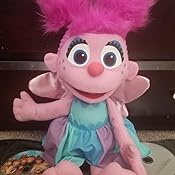 Amazon.com: Playskool Sesame Street Abby Cadabby Jumbo Plush: Toys & Games
