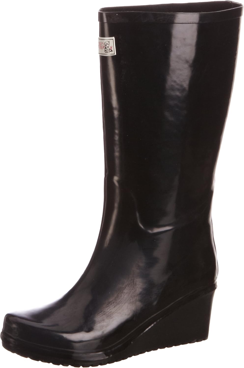 Wedge Welly Wide Calf Wellies Legend Curve, Damen Gummistiefel ...