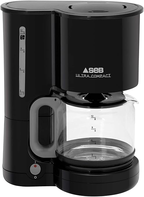 Seb CM250800 Cafetière Ultra Compact Noir: Amazon.fr: Cuisine & Maison