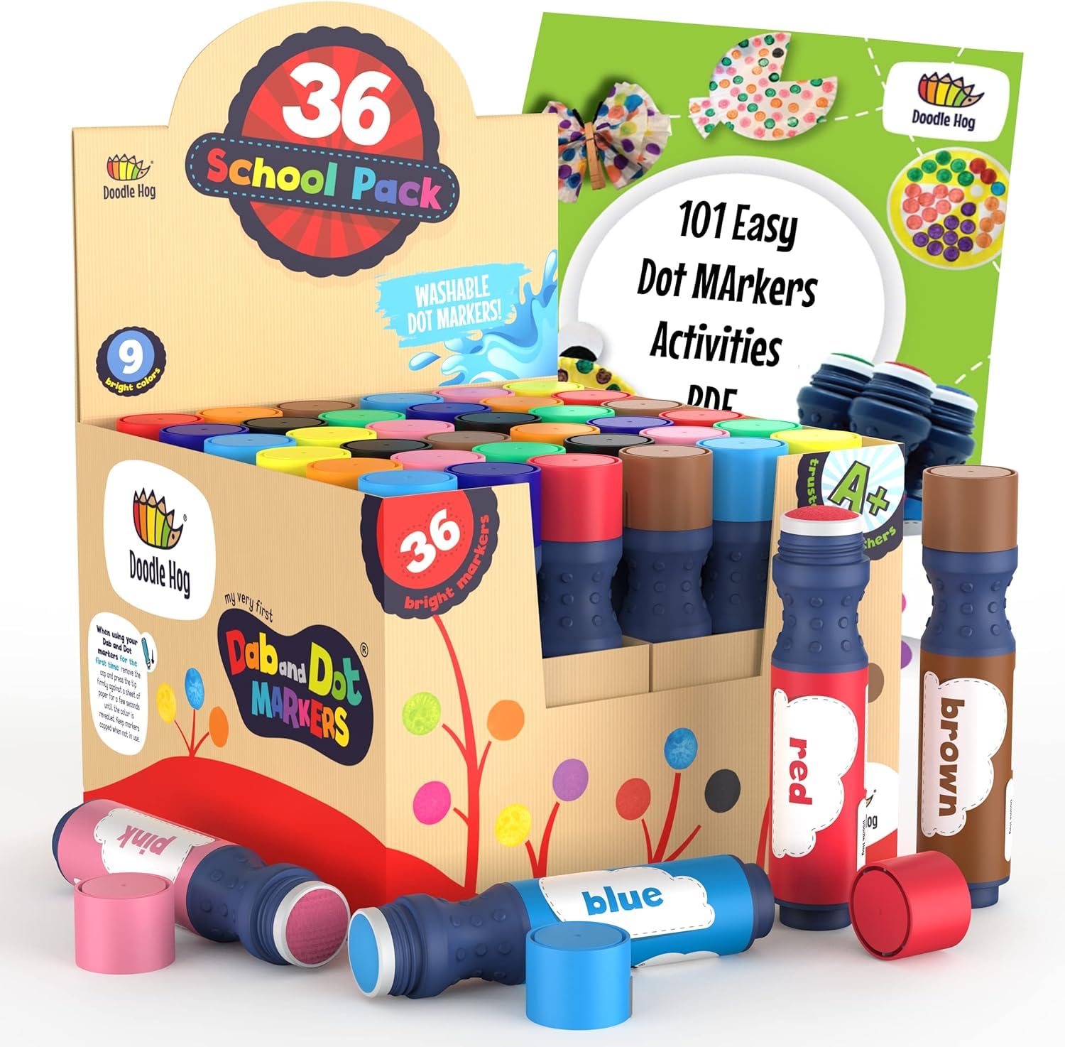 Incredible Value Dot Markers Class Pack in 36 Pack, School and Class ...