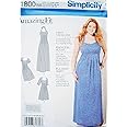 Simplicity 1800 Misses' and Plus Size Amazing Fit Dress Sewing Pattern ...