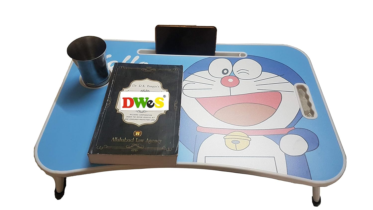 DWeS® Multi-Purpose Doraemon Laptop Table with Dock Stand/Study Bed ...