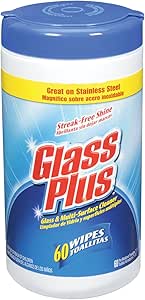 Amazon.com: Glass Plus Wipes, 60-Count (Pack of 2): Health & Personal Care