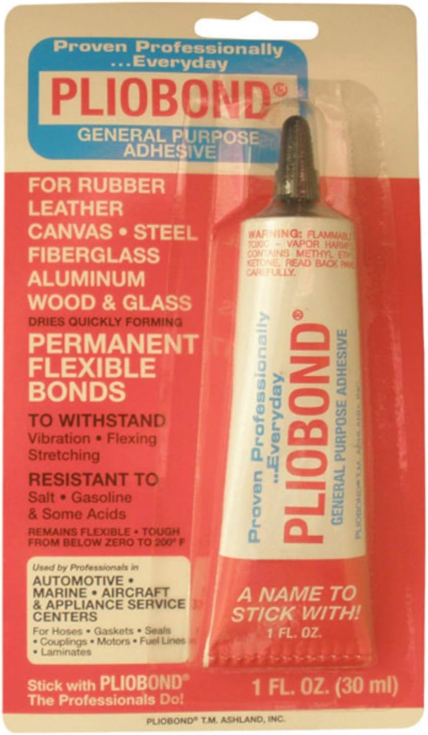 Adhesive, Pliobond 1oz Tube - P-351: Amazon.co.uk: Kitchen & Home