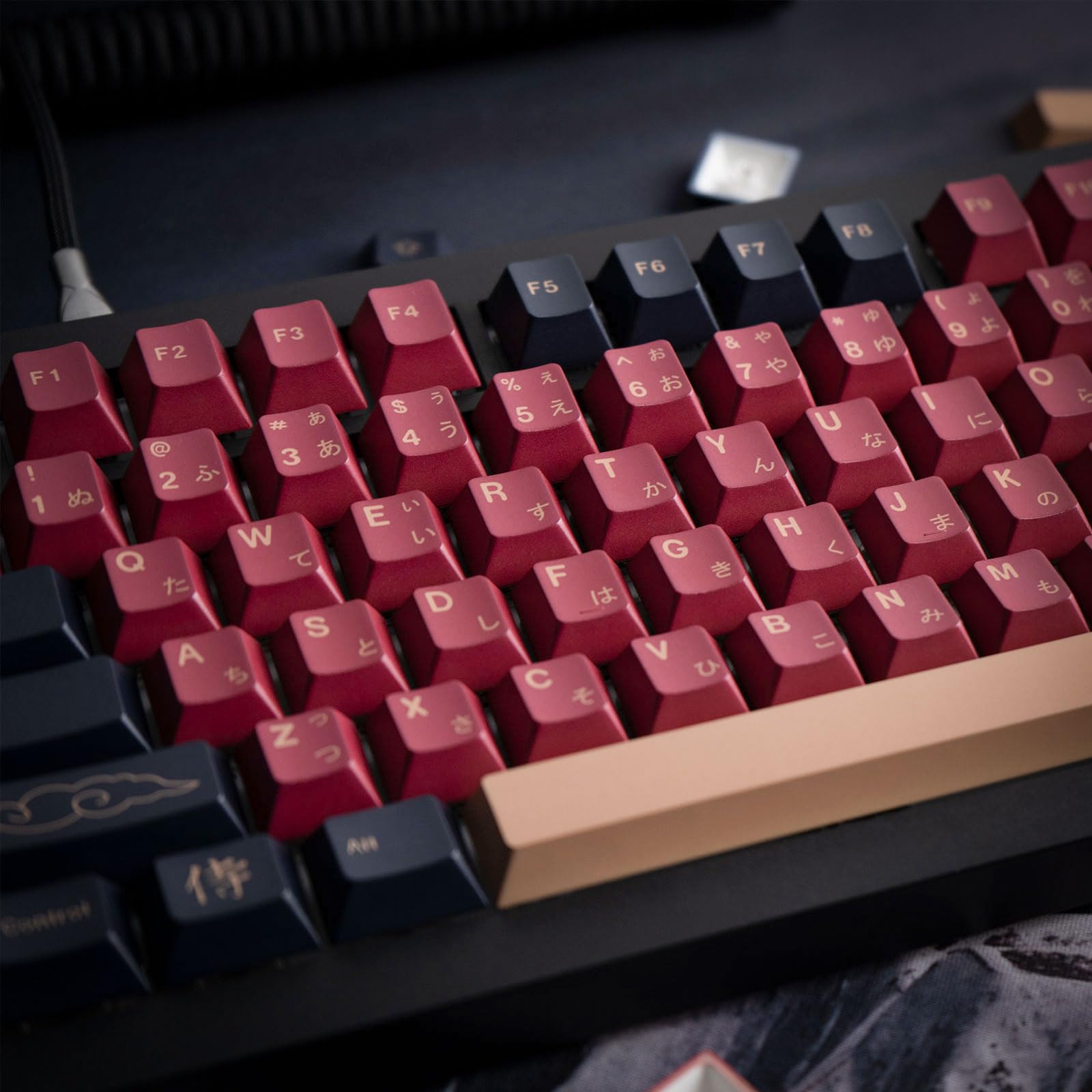 Mua Red Samurai Keycaps 129 Keys, Cherry Profile Dye Sublimation ...