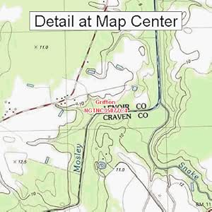 Amazon.com : USGS Topographic Quadrangle Map - Grifton, North Carolina ...