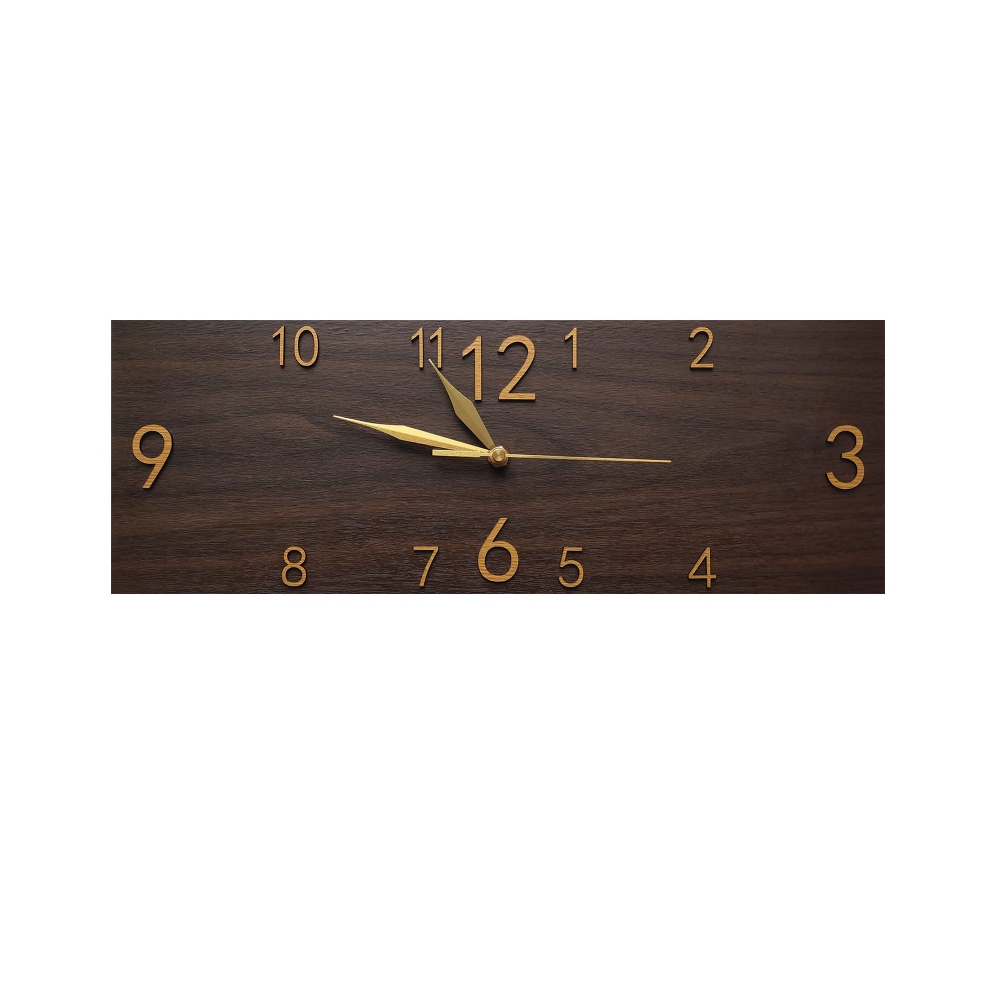 KOLYMAX Rustic Wall Clock Silent Non-Ticking, Frameless Art Wall Clocks Farmhouse Wall Décor ...