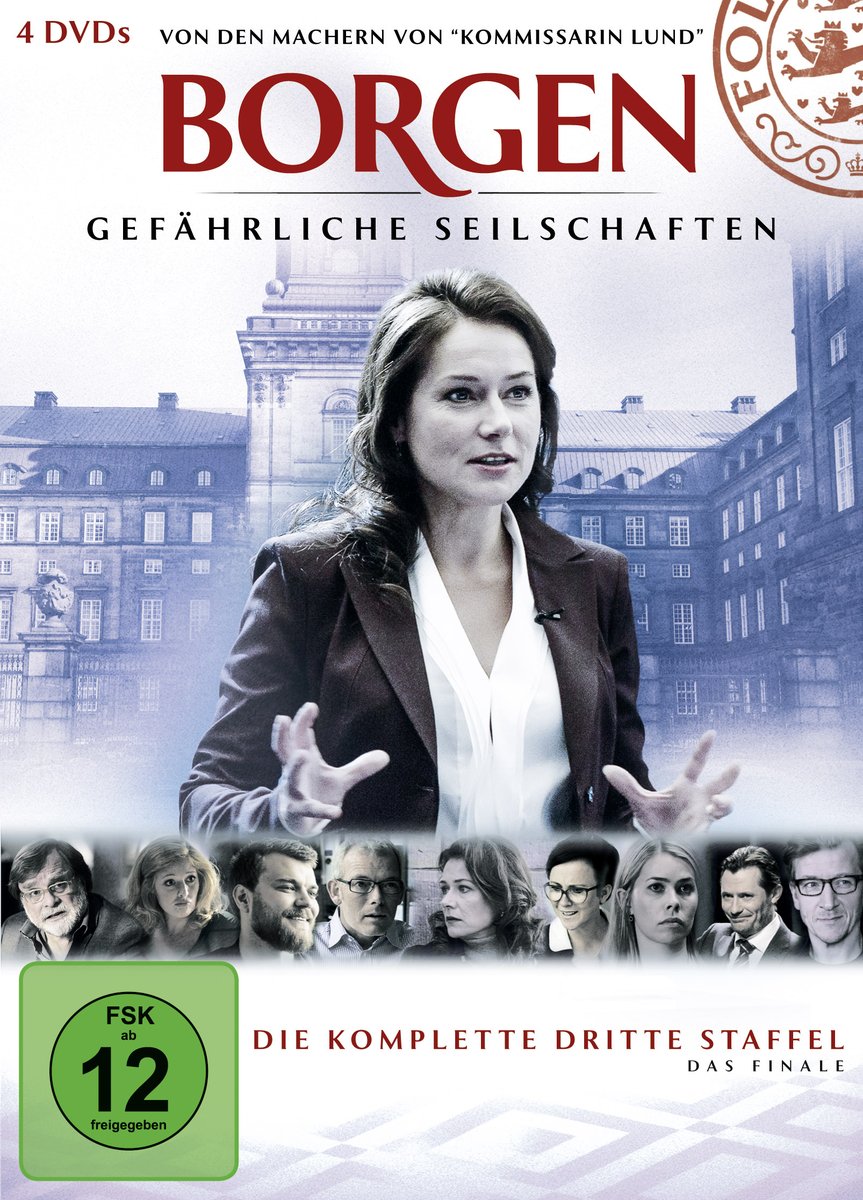 Borgen - Gefährliche Seilschaften, Die komplette dritte Staffel 4 DVDs ...