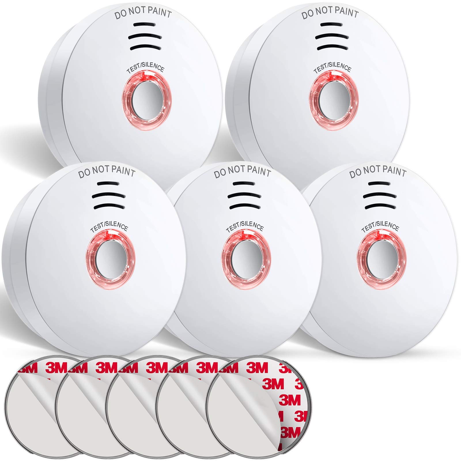 Siterlink Detector, 10 Year Battery Operated Smoke Alarm with LED ...