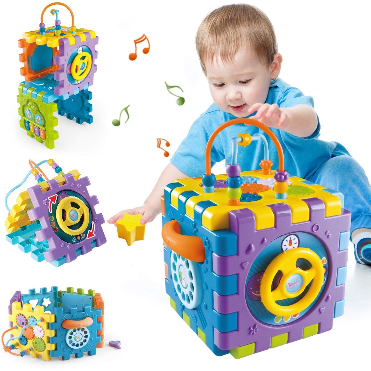 Amazon Activity Cube Toys For Toddlers 12 18 Months Babies Toys
