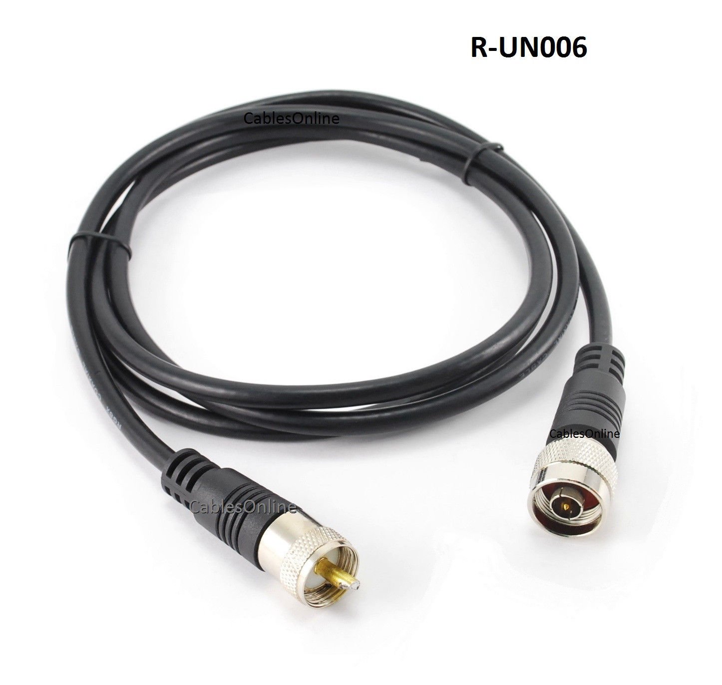 Amazon.com: CablesOnline 6ft Premium Grade RG8x Coax UHF (PL259) Male ...